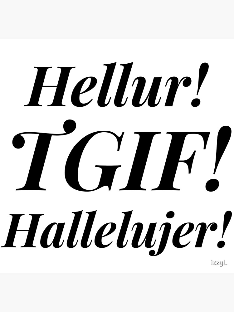"Madea Sayings - Hellur! TGIF! and Hallelujer!" Photographic Print for ...