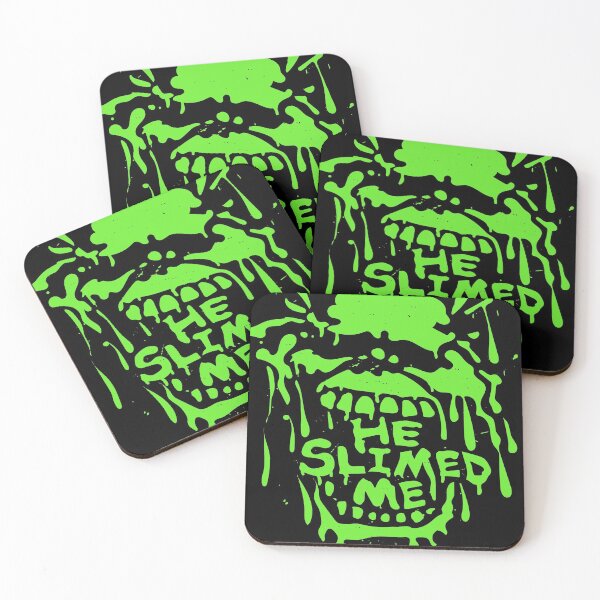 "Ghostbusters Slimer - He Slimed Me" Coasters (Set of 4) for Sale by ...