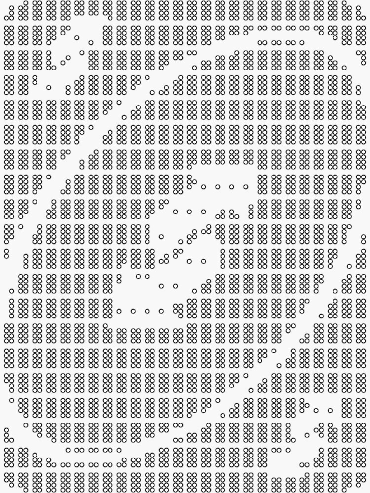 Uno Reverse Card Text Symbol Ascii Art Copypasta Dots Sticker For