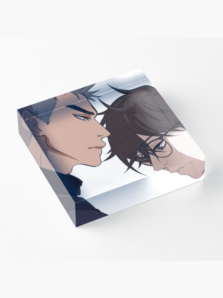 "Yuyang and Lihuan from a BL manhua called “Here U Are” " Acrylic Block ...