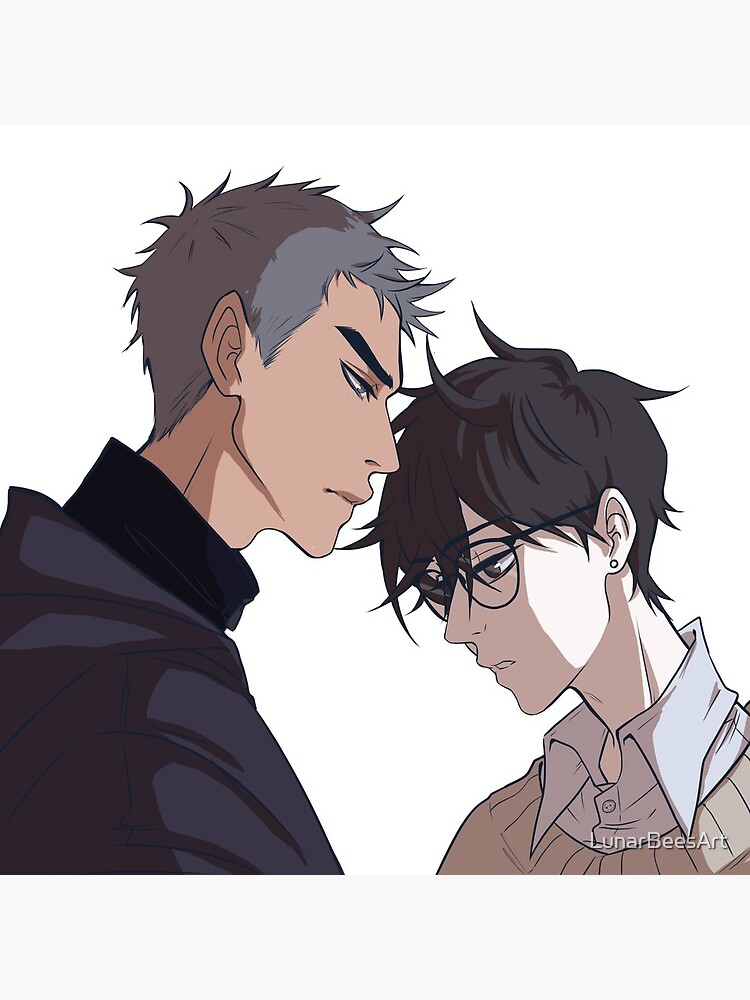 "Yuyang and Lihuan from a BL manhua called “Here U Are” " Acrylic Block ...