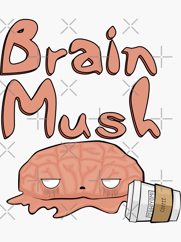 GwiYomi - Brain Mush" Sticker for Sale by artsyYL | Redbubble