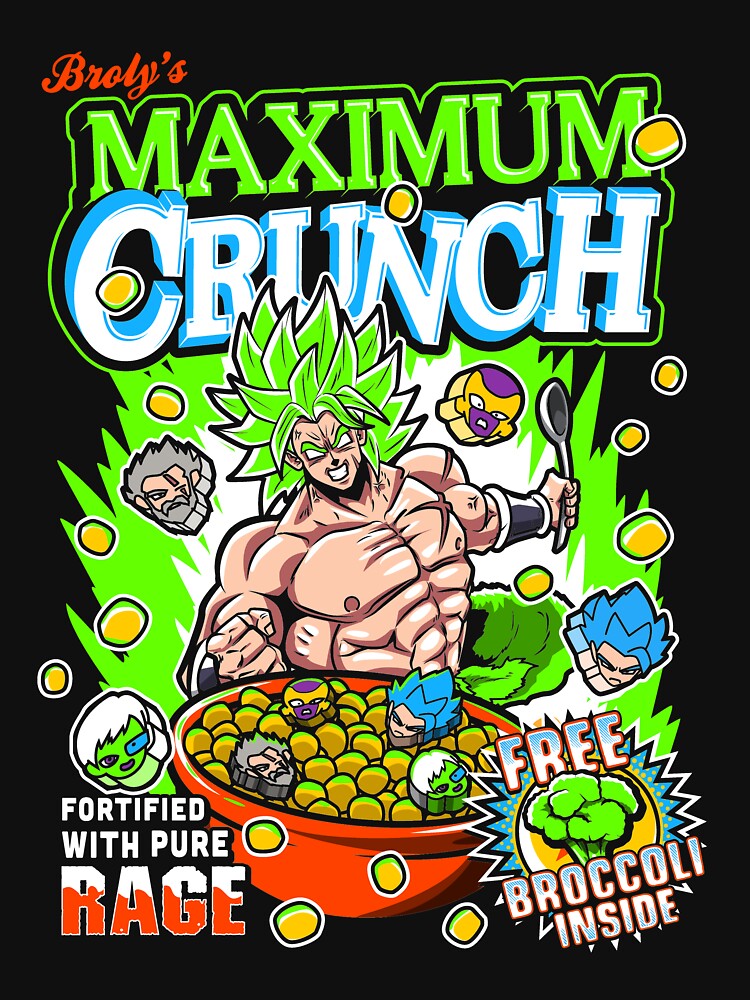 "Maximum Crunch" T-shirt for Sale by CoDdesigns | Redbubble | cereal t ...