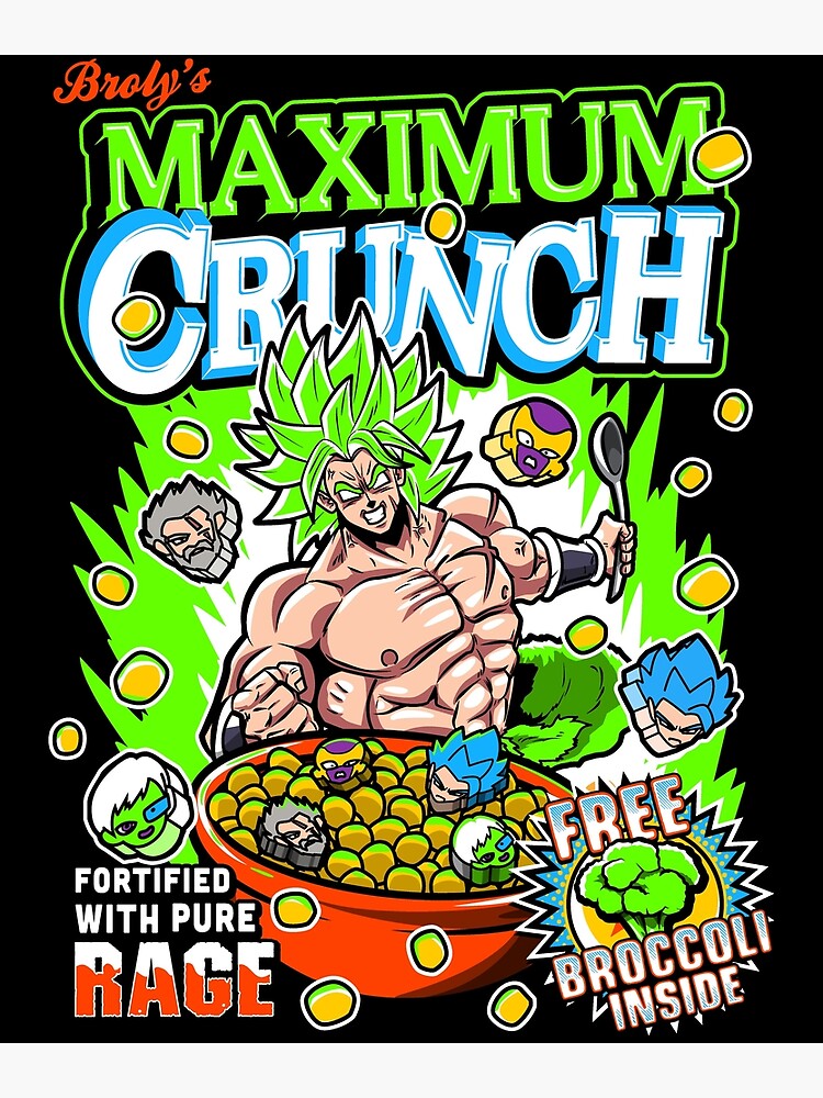 "Maximum Crunch" Poster for Sale by CoDdesigns | Redbubble