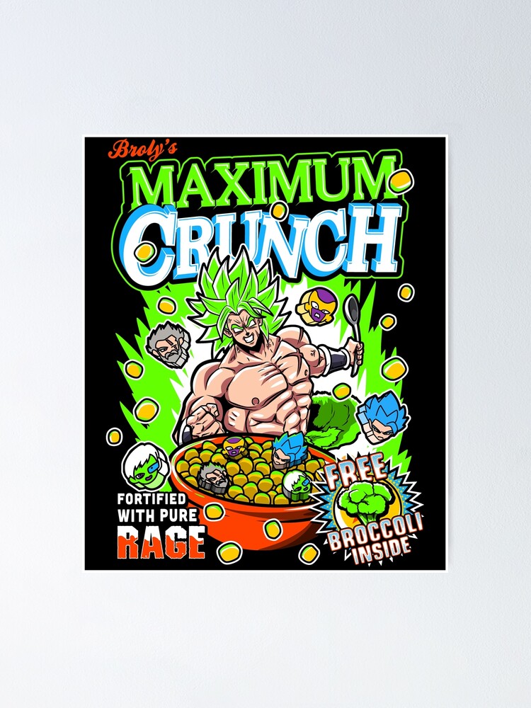 "Maximum Crunch" Poster for Sale by CoDdesigns | Redbubble