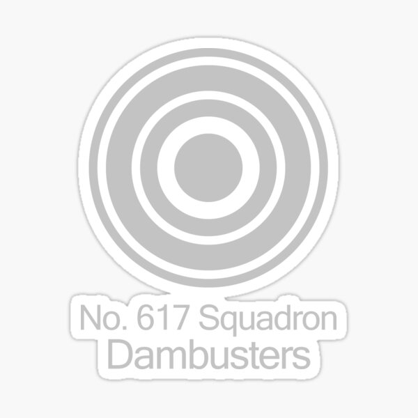 "No. 617 Squadron Dambusters RAF design" Sticker by GetItGiftIt | Redbubble