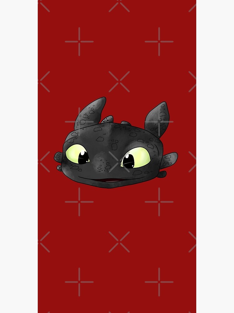 "Smiling Toothless " Poster for Sale by cnufatcakes | Redbubble