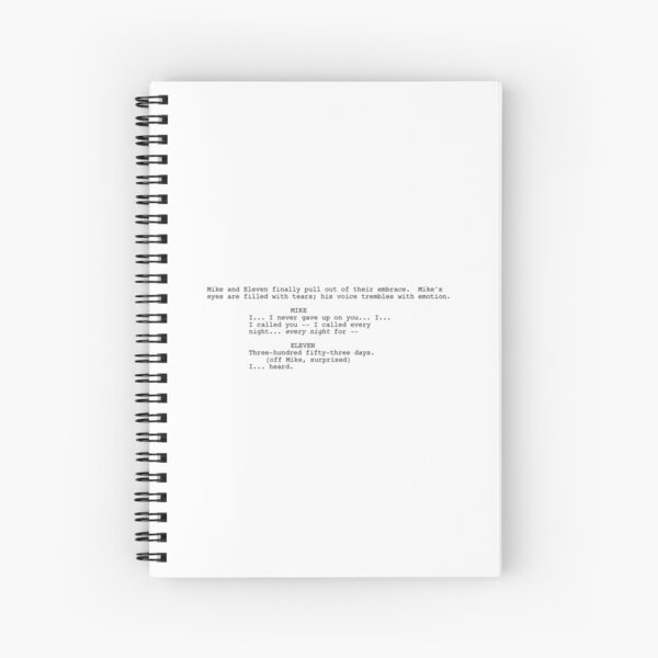 Stranger Things Script Page Gifts & Merchandise | Redbubble