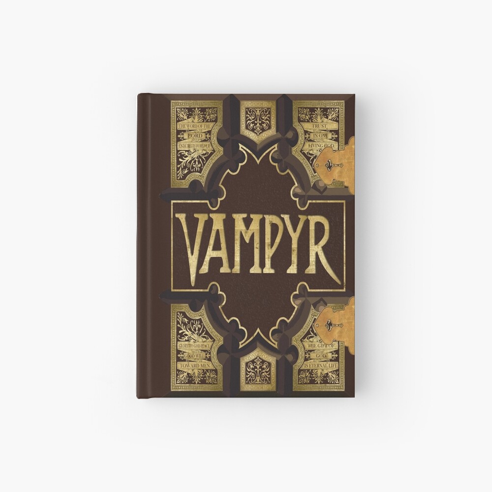 "Vampyr Book" Hardcover Journal for Sale by BovaArt | Redbubble