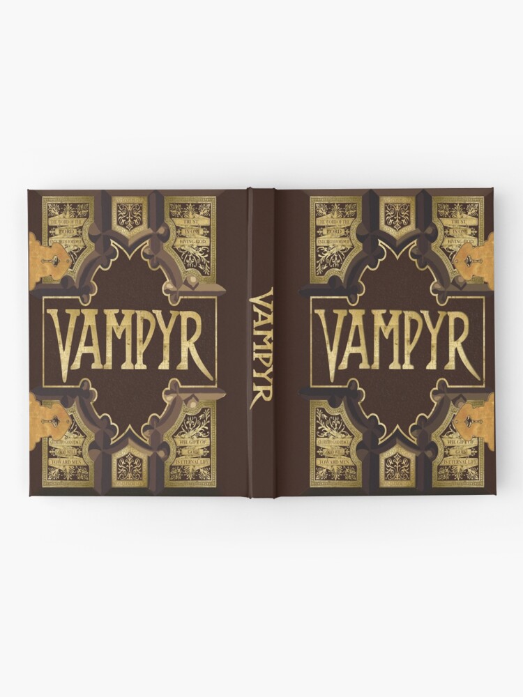 "Vampyr Book" Hardcover Journal for Sale by BovaArt | Redbubble
