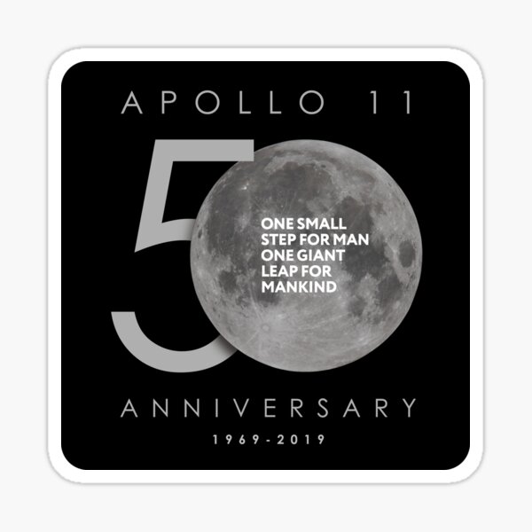 Apollo 11 Stickers | Redbubble