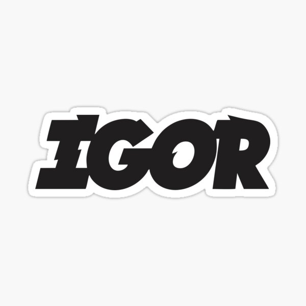 "Special Product Tyler the Creator Igor Album Pink Logo" Sticker for ...
