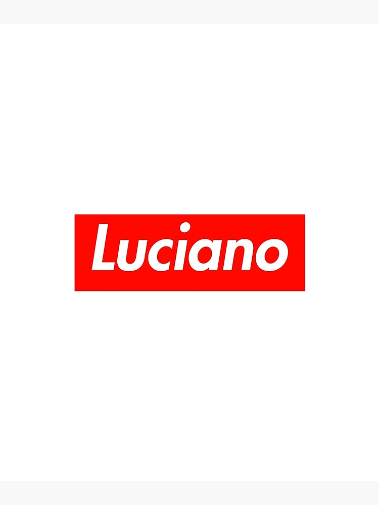 "Luciano Merch 2019" Mounted Print for Sale by SmileyMay | Redbubble