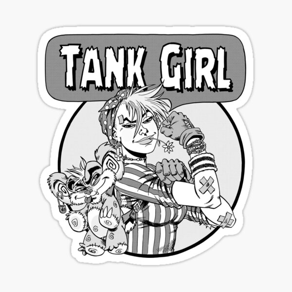 Tank Girl Stickers | Redbubble