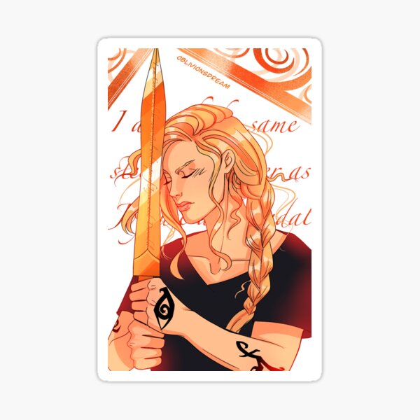 "Emma Carstairs with Cortana" Sticker for Sale by Oblivionsdream ...