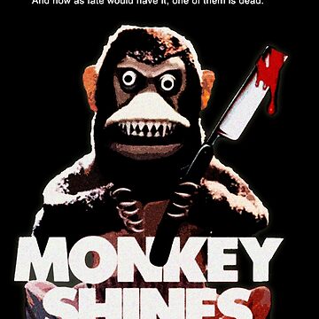 "George Romero's MONKEY SHINES" Poster for Sale by SMALLBRUSHES | Redbubble