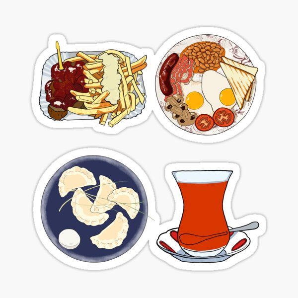 "World Food Number One" Sticker for Sale by smith-co | Redbubble