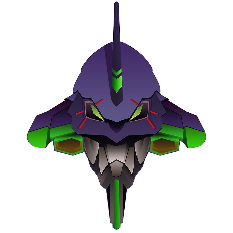 "EVA Unit 01 - Neon Genesis Evangelion" by SomethingAlty | Redbubble