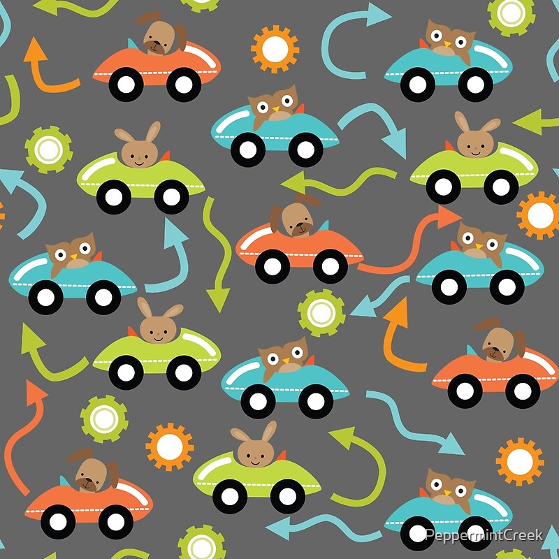 "Critters in Cars" by PeppermintCreek | Redbubble