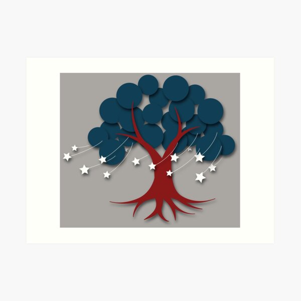 Tree Of Liberty Wall Art | Redbubble