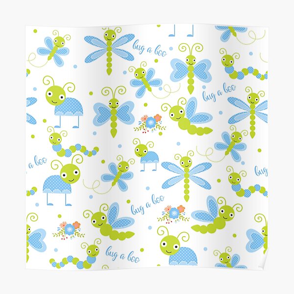 "Bug-a-Boo" Poster by PeppermintCreek | Redbubble