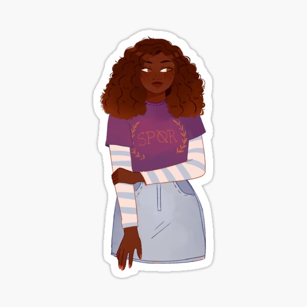 "Hazel!" Sticker for Sale by mm-mina | Redbubble