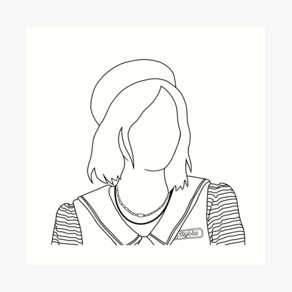 "Robin Stranger Things V2" Art Print for Sale by TillyJones | Redbubble