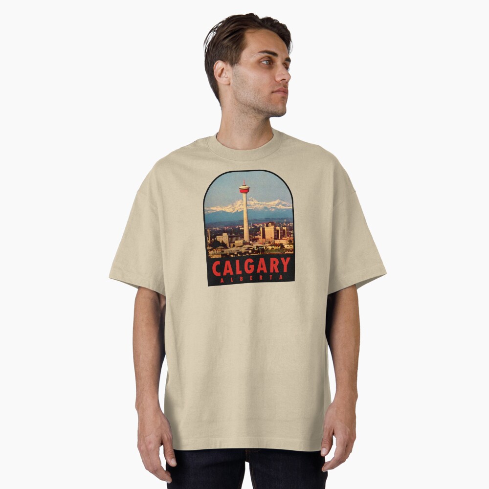 "Calgary Alberta Canada Vintage Travel Decal" Sticker for Sale by ...