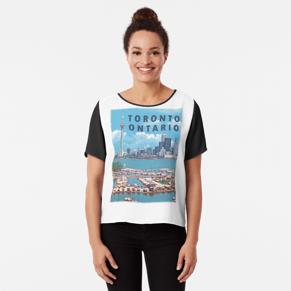 "Toronto Ontario Canada Vintage Travel Decal" Sticker for Sale by ...