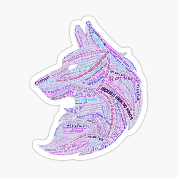 "The Wisdom of Nighteyes" Sticker for Sale by Kestrelle | Redbubble