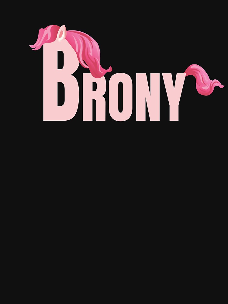 "Brony" T-shirt for Sale by SQWEAR | Redbubble | brony t-shirts