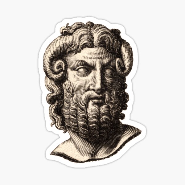 "classical Satyr" Sticker for Sale by Hedrin | Redbubble