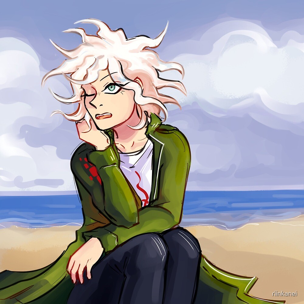 "Super Danganronpa 2 - Komaeda Nagito on the beach version 2" by ...