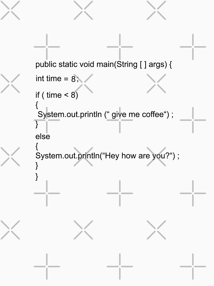 "Funny Java Code" T-Shirt von Codingshirt | Redbubble