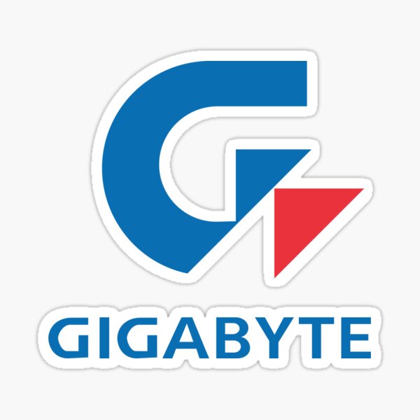Sticker: Gigabyte | Redbubble