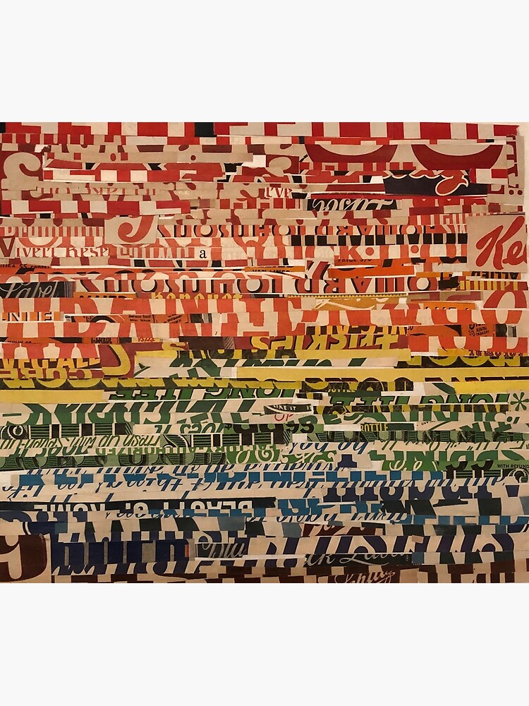 "Print of analog Paper Collage. " Art Print for Sale by bsullivanart ...