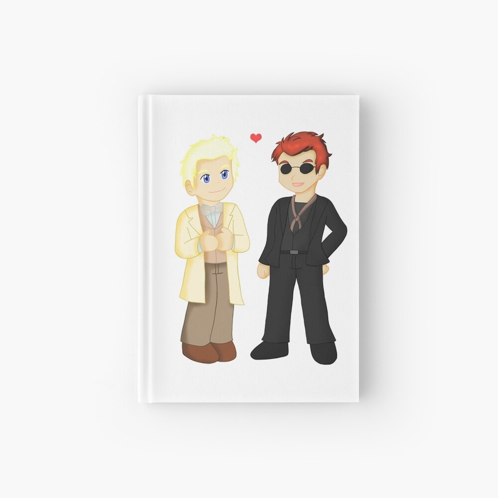 Sticker mit "Crowley und Aziraphale" von AmeShindou | Redbubble
