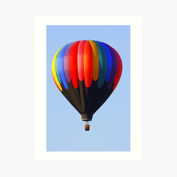 "Hot Air Balloon" Art Print for Sale by Rachel Stickney | Redbubble