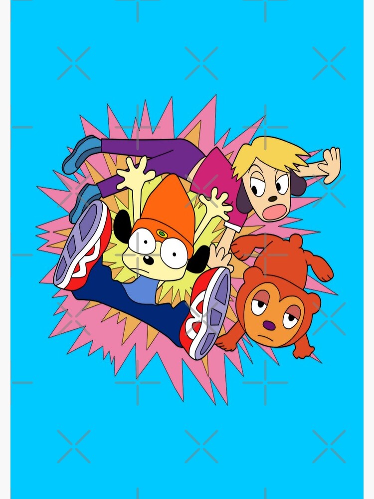 "Parappa The Rapper Anime Gang 1" Spiral Notebook by Assassinhedgie ...