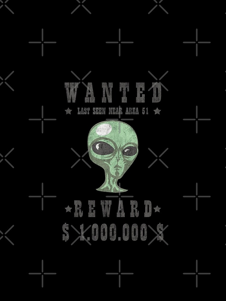 "Alien Wanted Poster" Sleeveless Top for Sale by Thespot | Redbubble