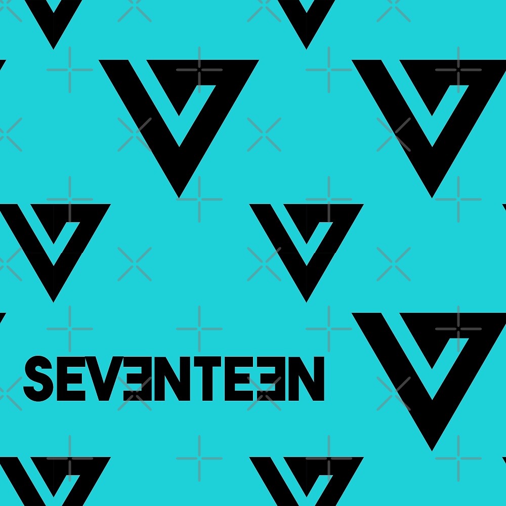 "SEVENTEEN Pattern" by skeletonvenus | Redbubble
