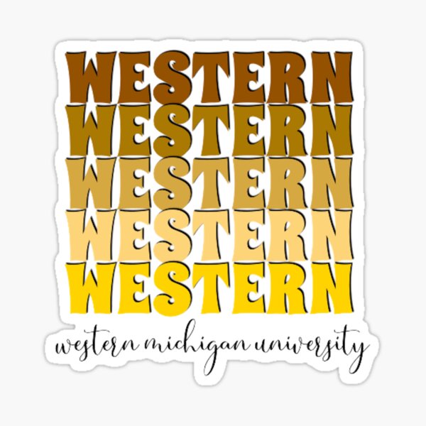Western Michigan University Stickers | Redbubble