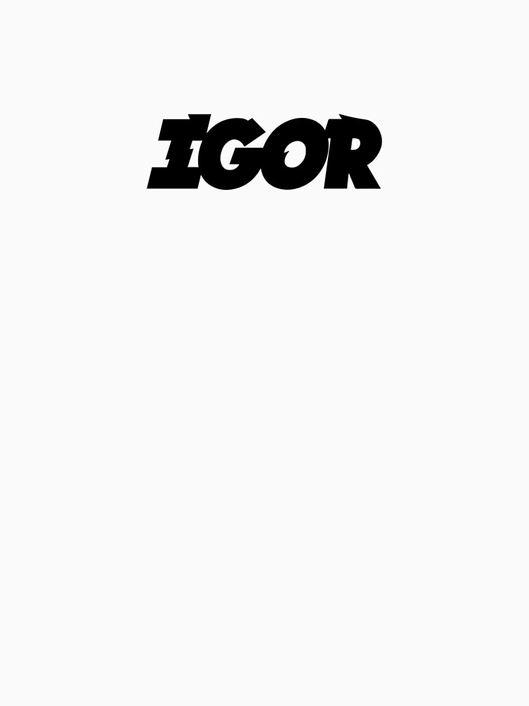 "Tyler, The Creator IGOR LOGO" T-shirt by MontBeu | Redbubble