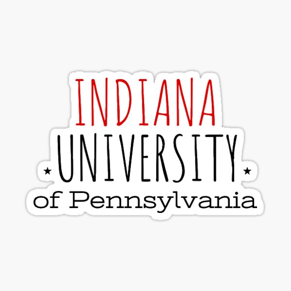 Iup Stickers | Redbubble