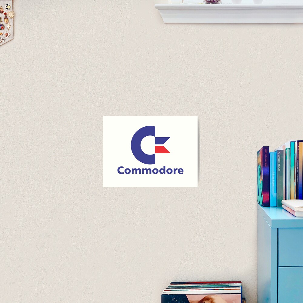 "Commodore Logo" Art Print by dorenglion | Redbubble