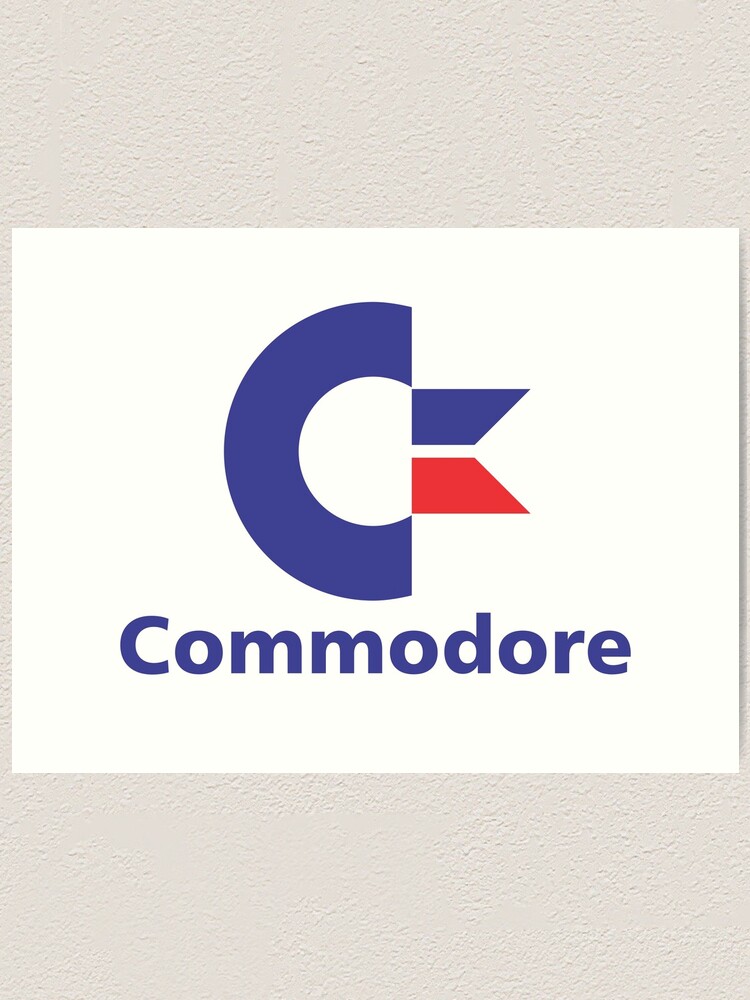 "Commodore Logo" Art Print by dorenglion | Redbubble