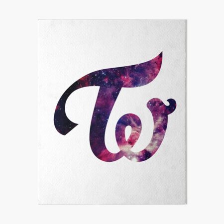 "Twice Logo (Red Galaxy)" Art Board Print by hiraethwonders | Redbubble