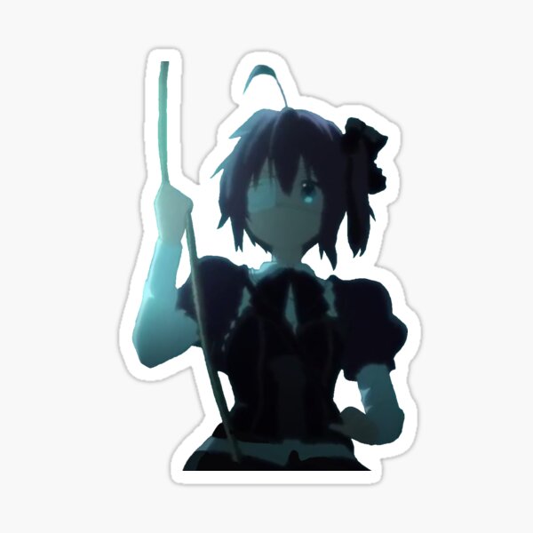 "Rikka Mysterious Intro Sticker (version 2)" Sticker by Moonsun3 ...