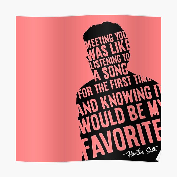 "Hardin Scott" Poster by DareBearEfron | Redbubble