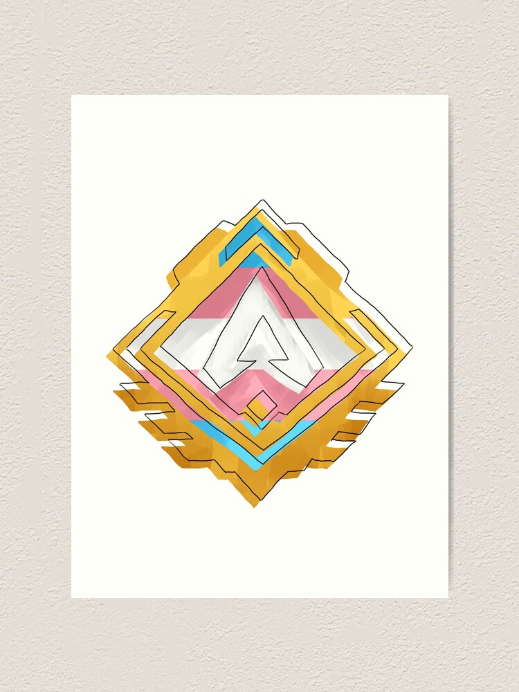 "trans pride apex legends" Art Print by rhonnnnie | Redbubble